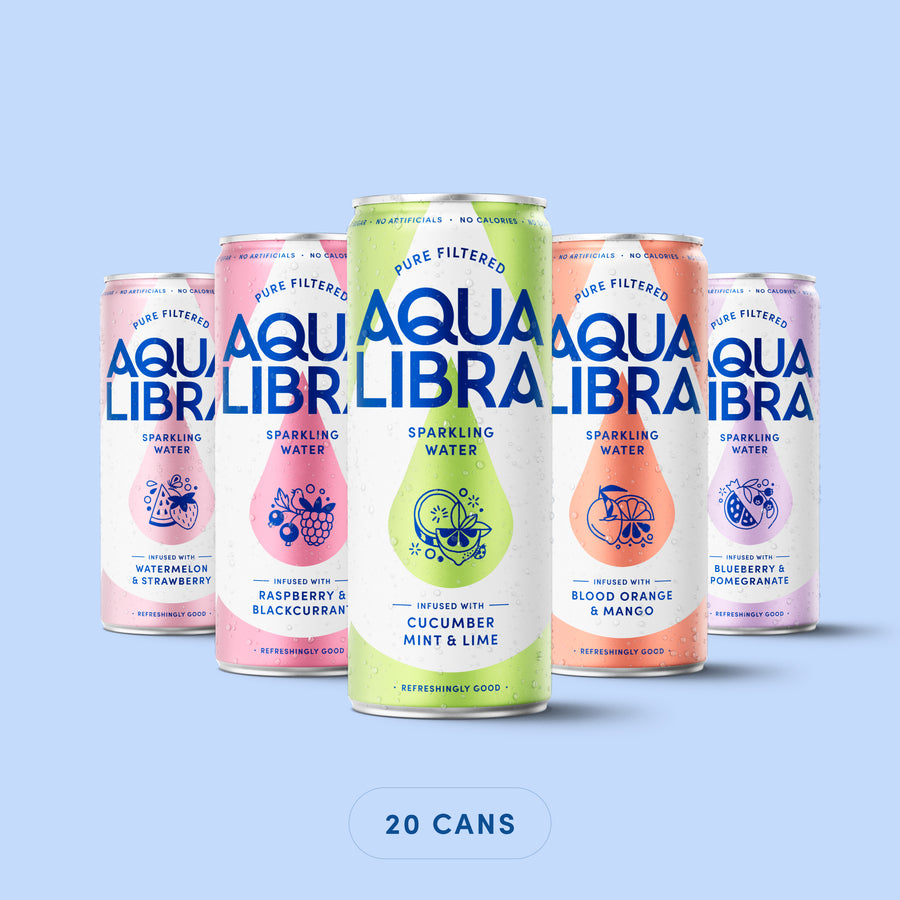 Mixed Infused Cans Pack (20 x 330ml) – Aqua Libra
